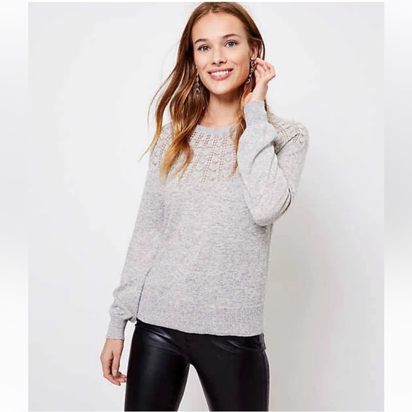 LOFT | Sweaters | Pastel Purple Lightweight Sweater By Loft | Poshmark